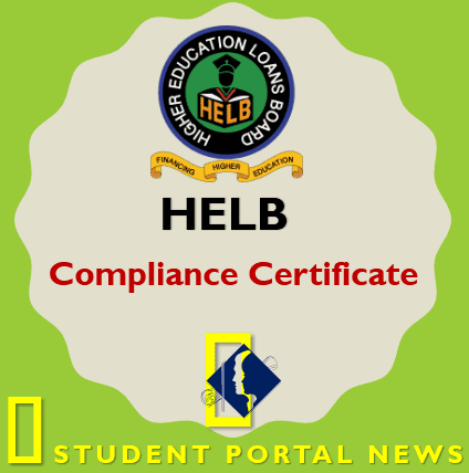 HELB Compliance Certificate 2026 For Beneficiaries and Non-beneficiaries