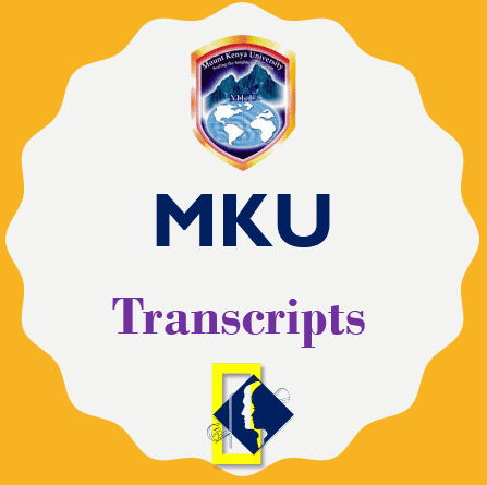 Mount Kenya University Transcripts - Student Portal