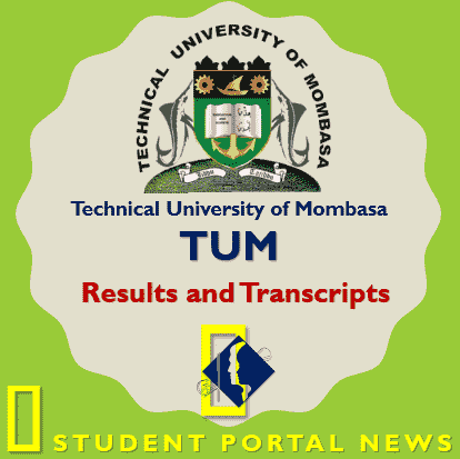TUM Results and Transcripts (Technical University of Mombasa)