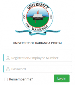 Kabianga University Portal www.kabianga.ac.ke Student Portal