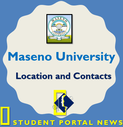 Maseno University Location and Contacts (Main and City Campus)